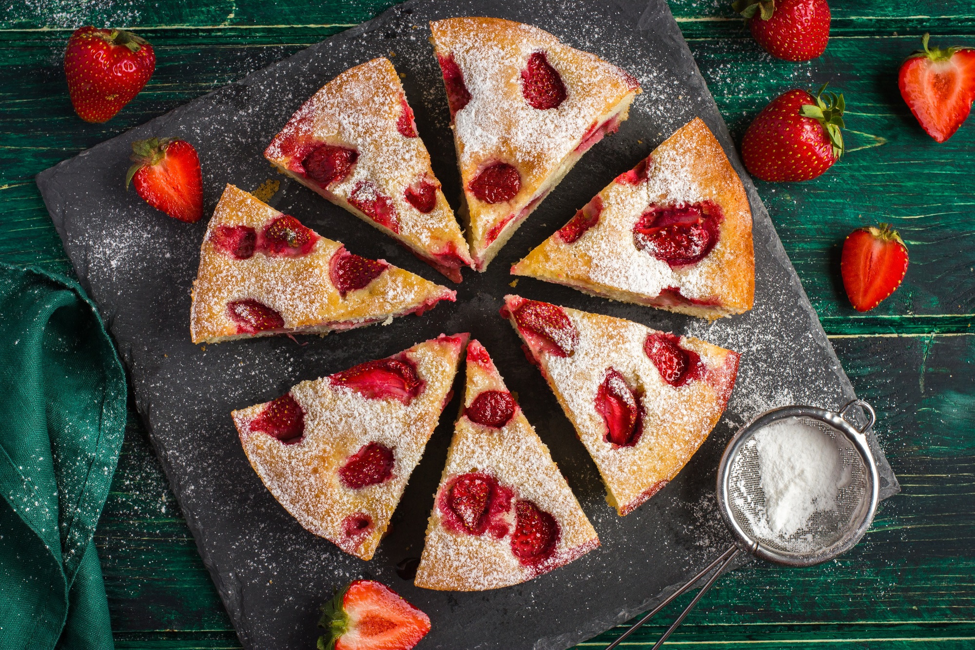 Pandispan cu capsune | Retetele Tale