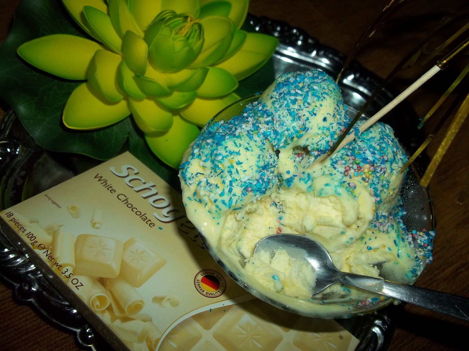 Inghetata de ciocolata alba | Retetele Tale